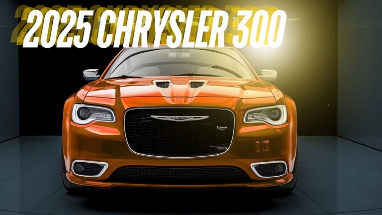 A Preview of the 2025 Chrysler 300: Features, Specs, and Expectations ...